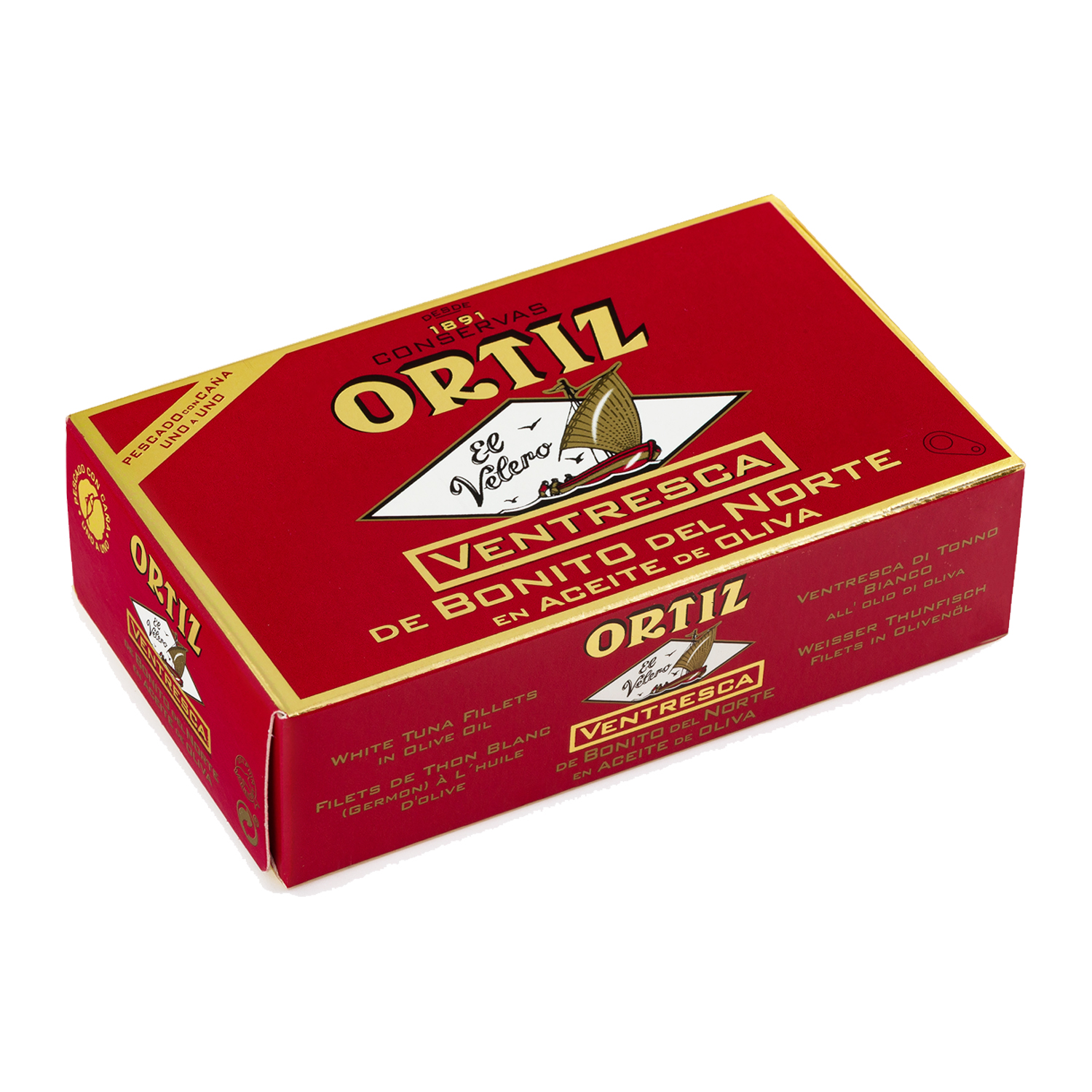 Ventresca de Bonito en Aceite de Oliva.